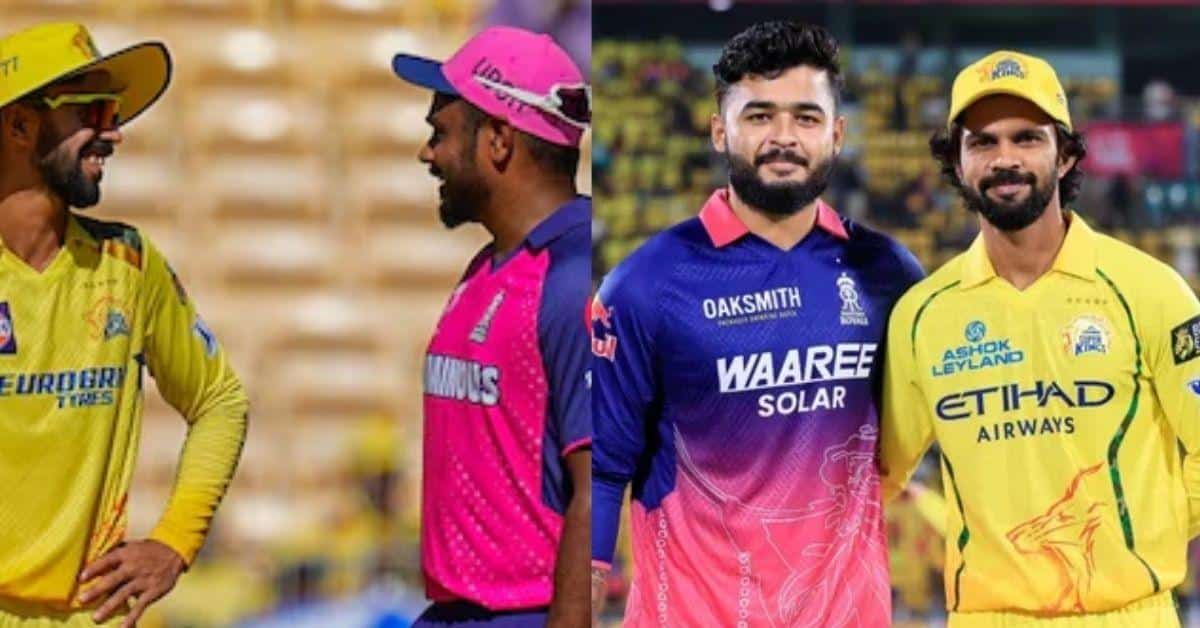 RR vs CSK Head To Head in IPL (2026 Stats & Records)